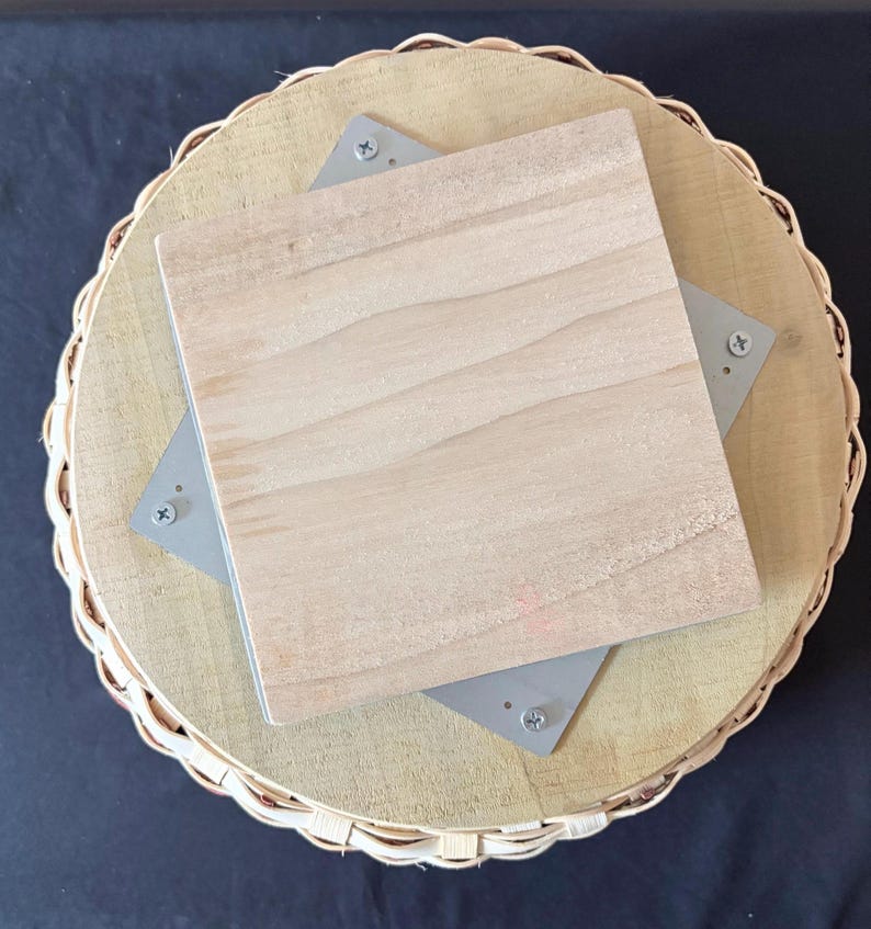 Woven Basket Lazy Susan - Serving Dish Turntable - Etsy