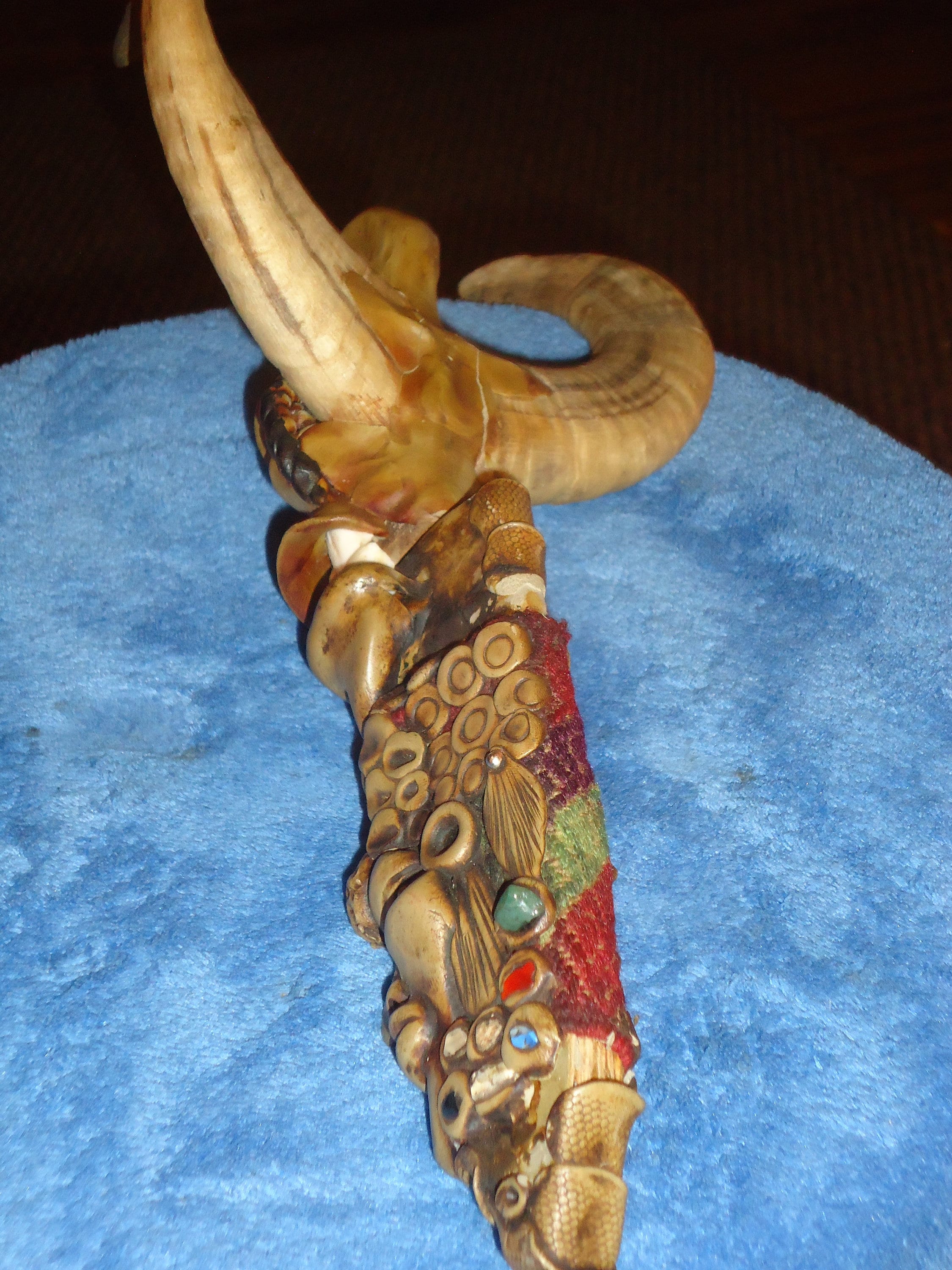 Vintage 1980's Highly Detailed Hand Made Folk Art Knife by - Etsy