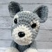 Large Husky Crochet Plushy Stuffy Dog Stuffed Animal - Etsy
