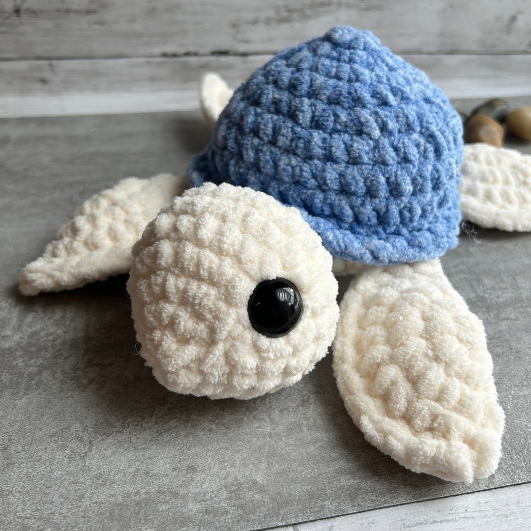 Sea Turtle Crochet Stuffed Animal Stuffie Plushie - Etsy