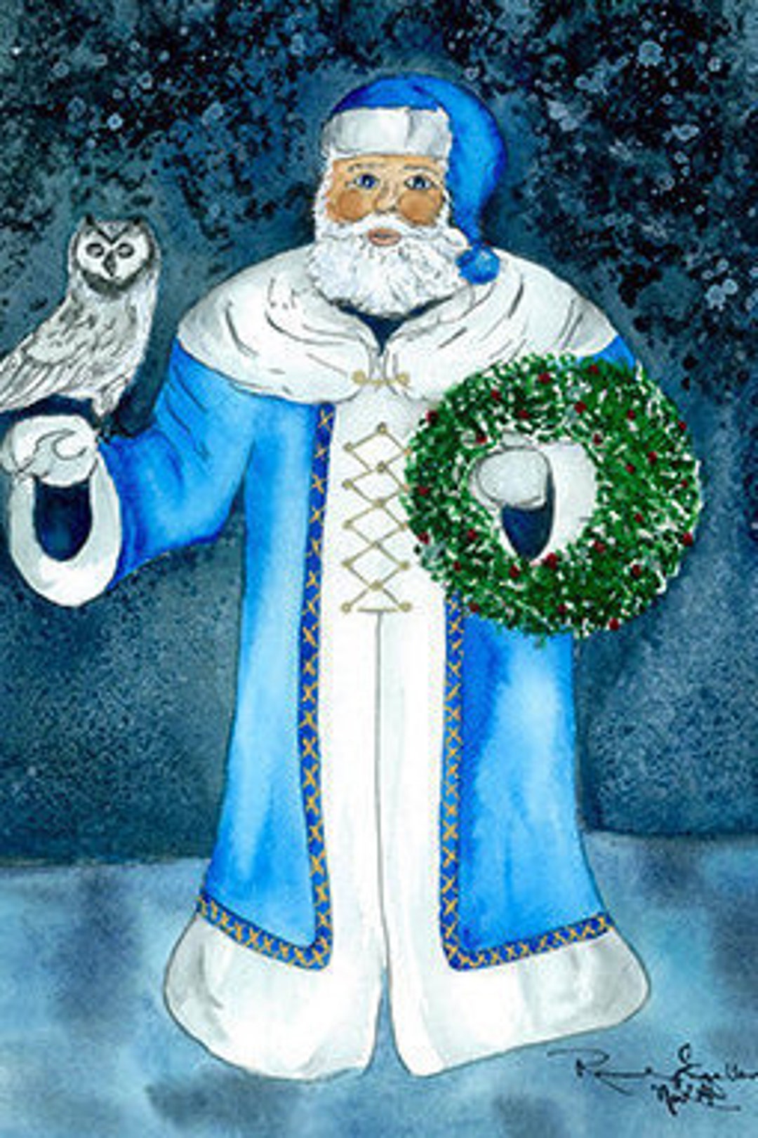 St. Nicholas 1. Christmas Cards W/greeting merry - Etsy