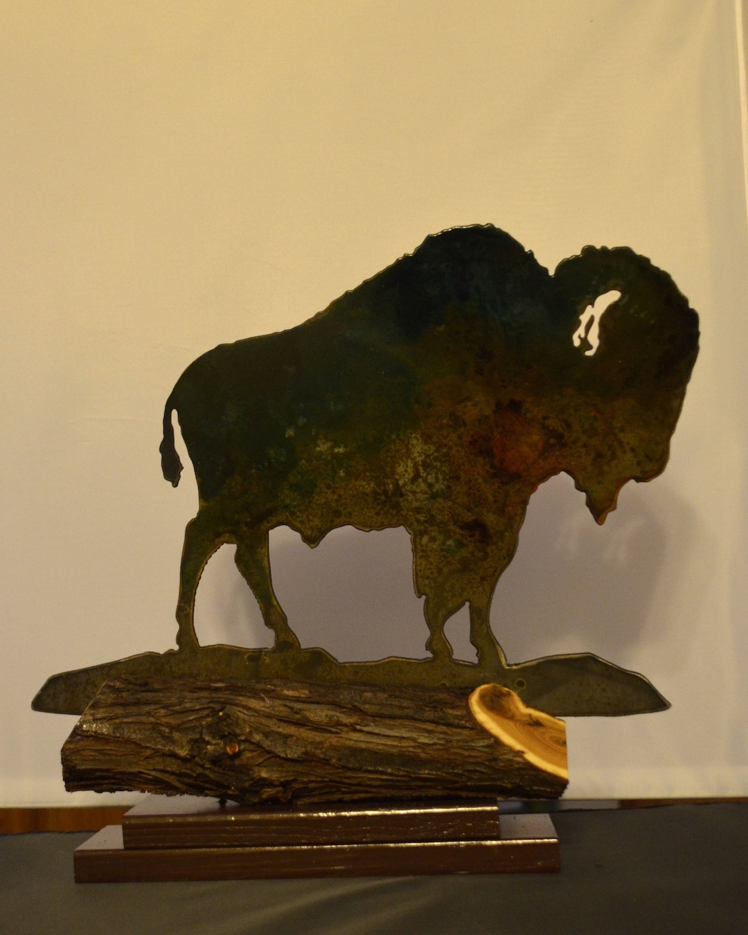 Buffalo, Bison, Tatanka, Wild West, Animal, Table Top Art And/or Wall ...