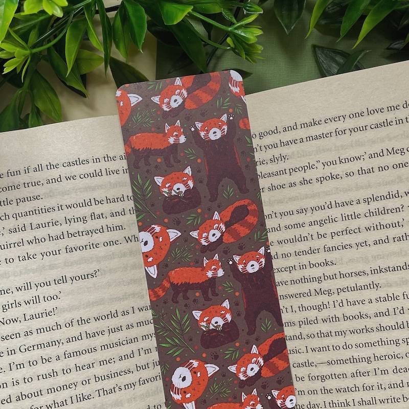 Panda Bookmark - Etsy