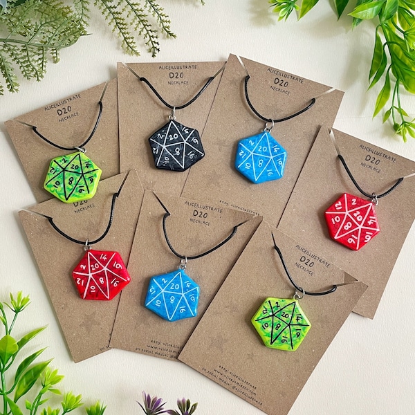 Dnd Necklace - Etsy