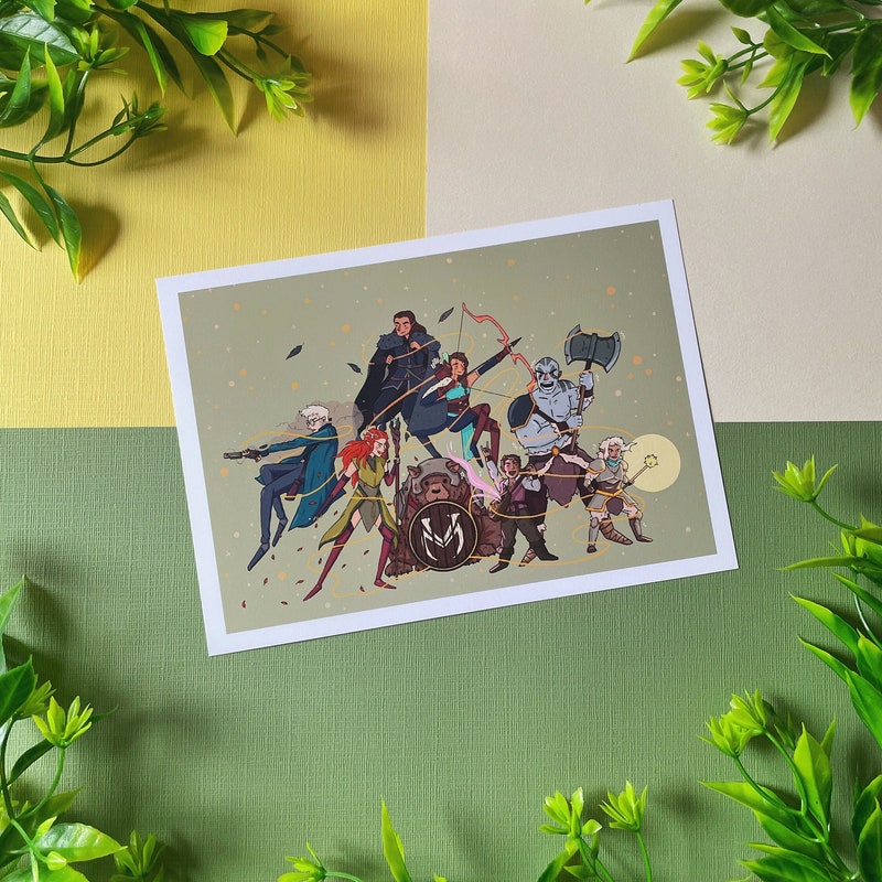 Dnd Art Print - Etsy