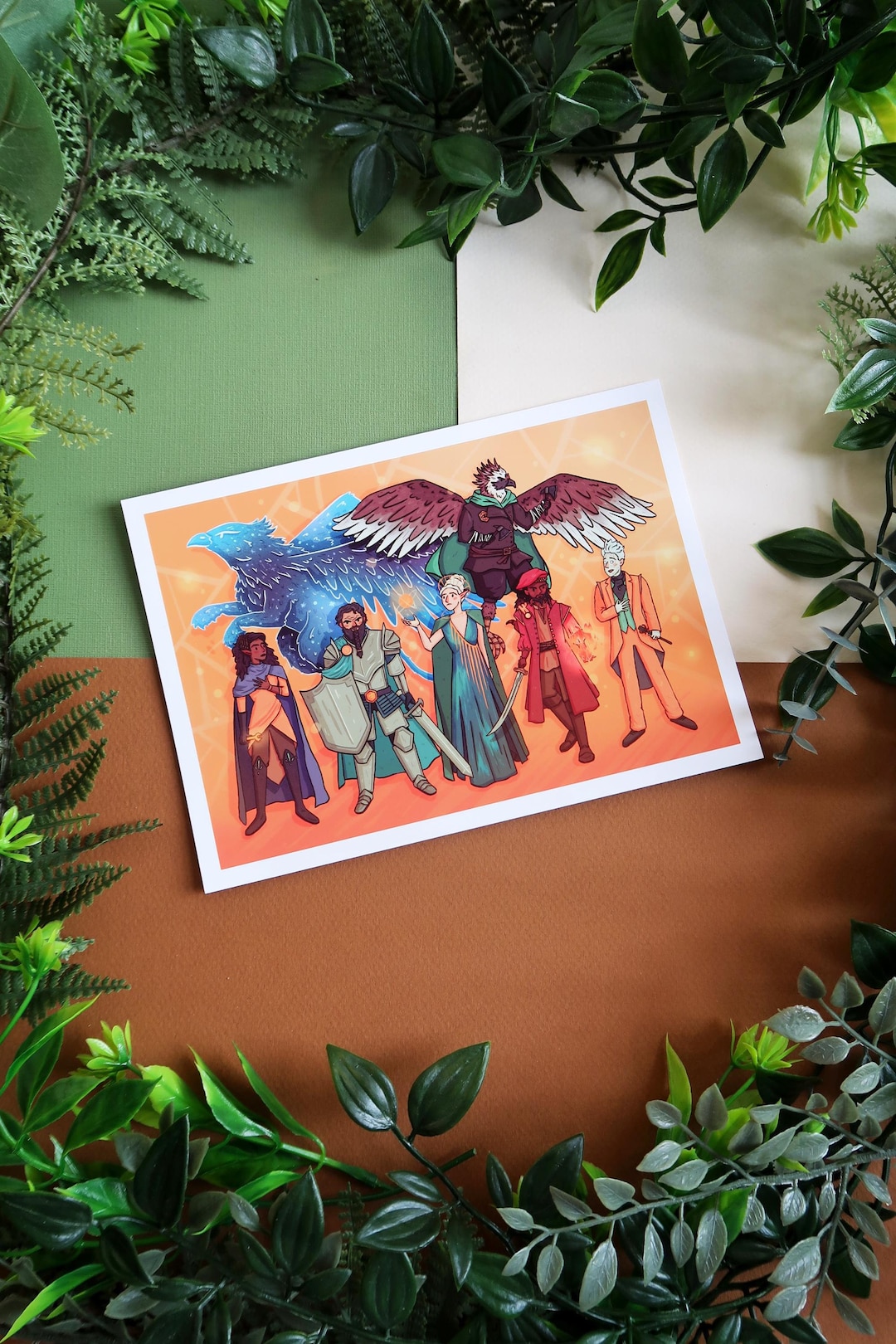 Critical Role Art Print - Calamity Ring of Brass D&D Fantasy ...