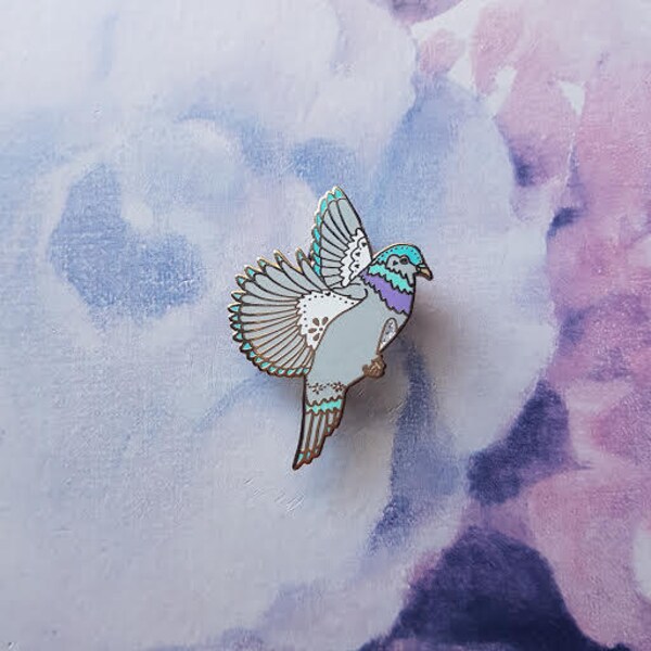 Pigeon Enamel Pins - Etsy