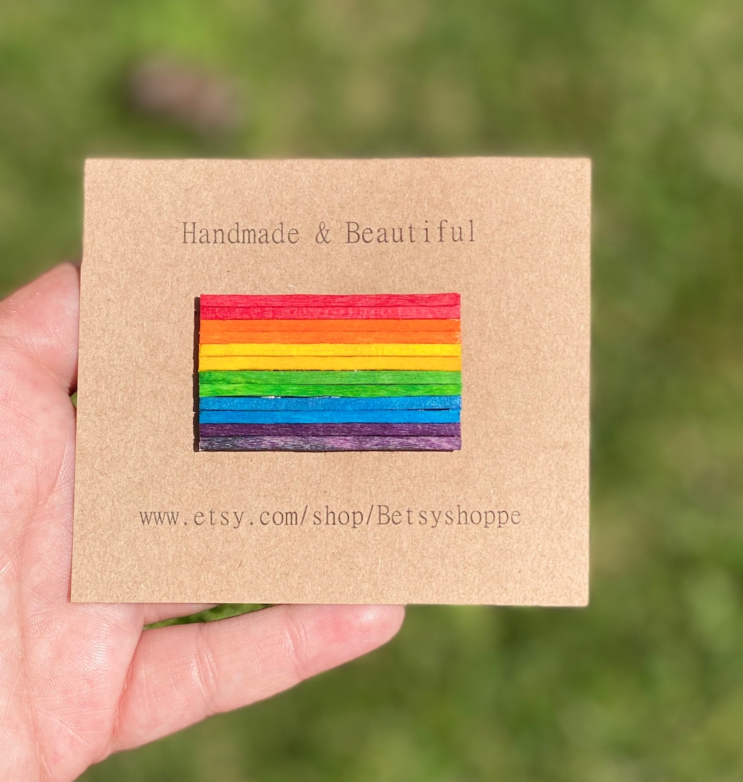 Pride Flag Magnet, LGBTQ Flag, Refrigerator Magnet, Pride Month Gift ...