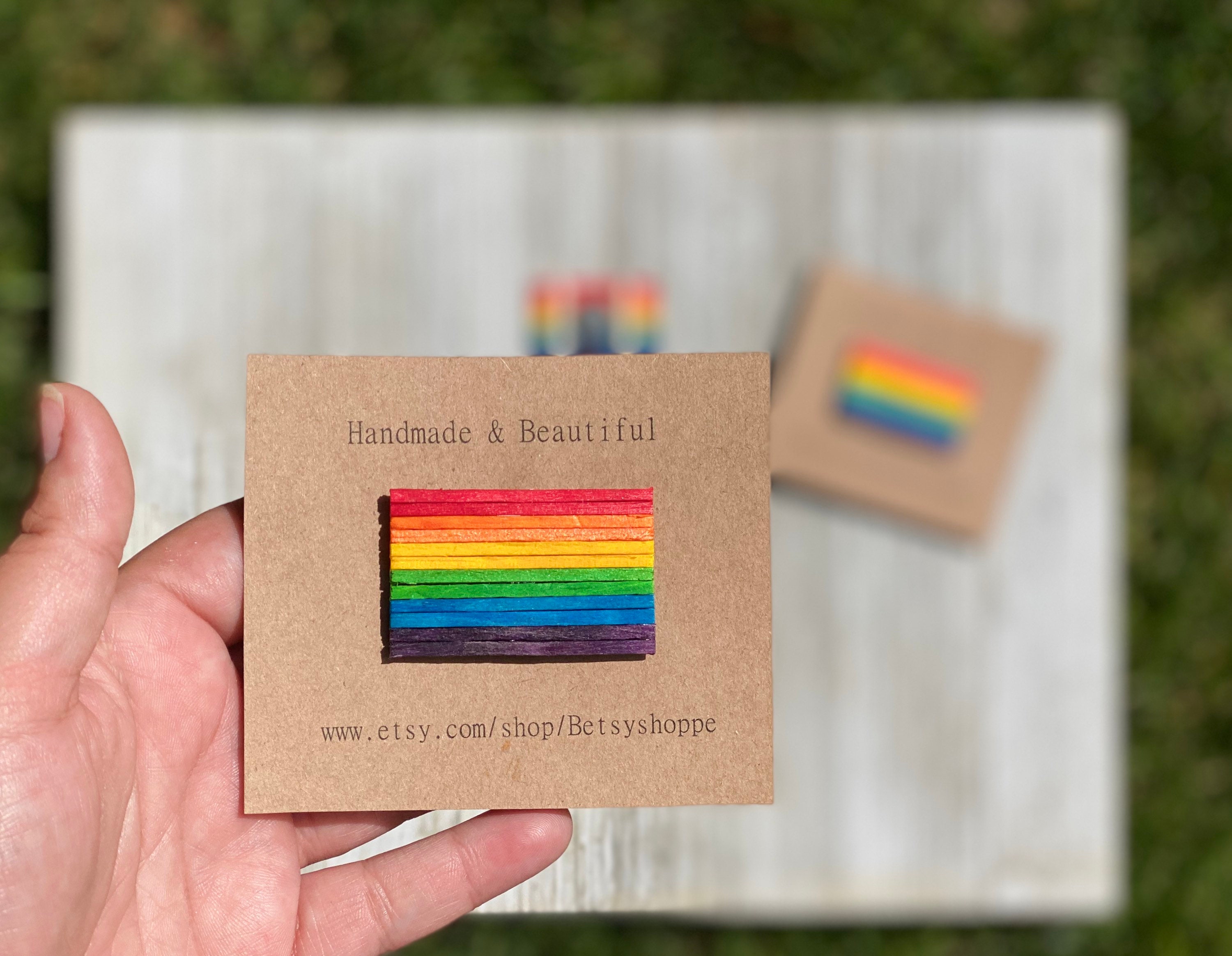 Pride Flag Magnet, LGBTQ Flag, Refrigerator Magnet, Pride Month Gift ...