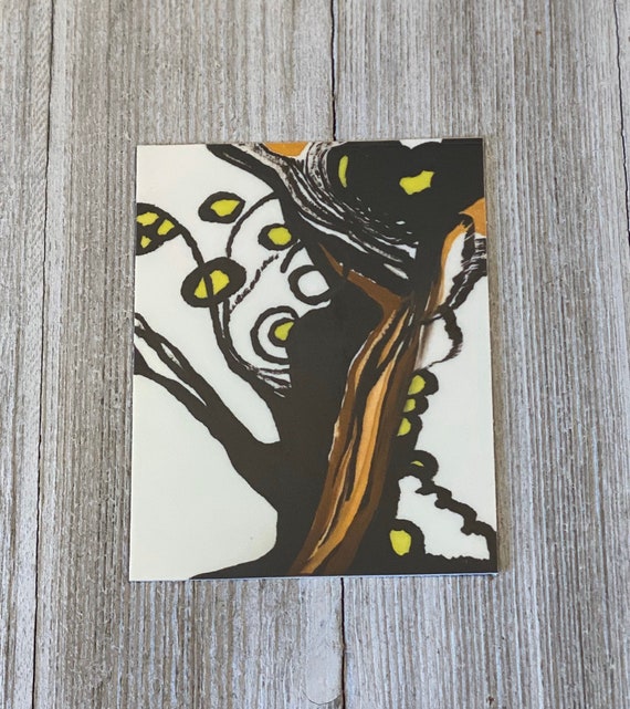 Artist Sticker Collection Abstract Art Stickers Tiny Art | Etsy