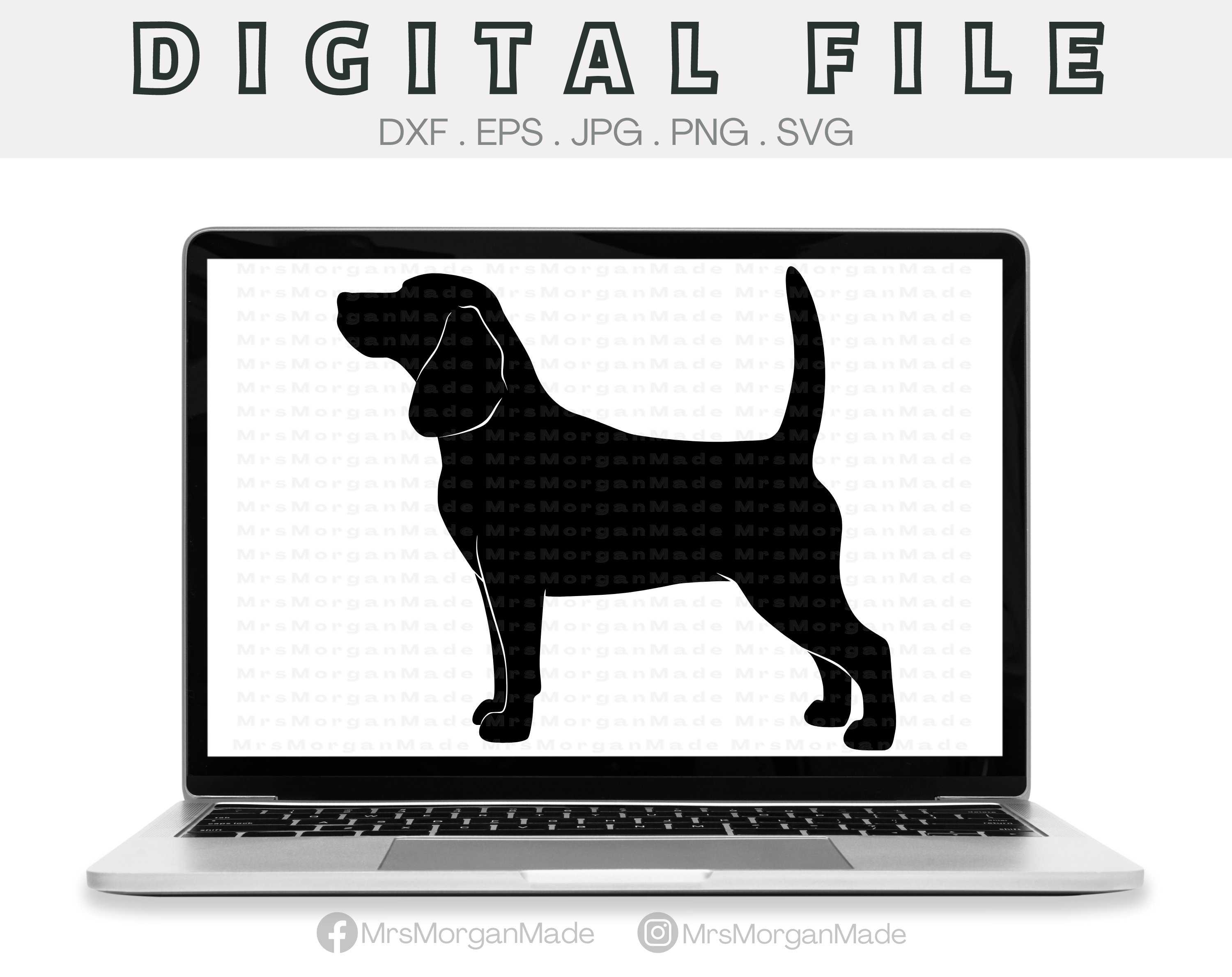 Beagle Dog Dxf Eps Jpg Png Svg Instant Digital File Download - Etsy