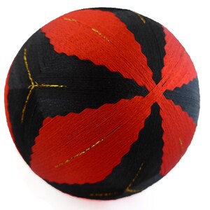 VINTAGE Beautiful Temari Ball , Embroidering Thread Ball , Japanese Art ...