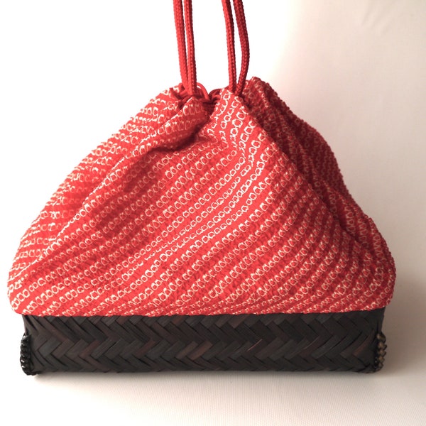 Japanese Shibori Bag - Etsy