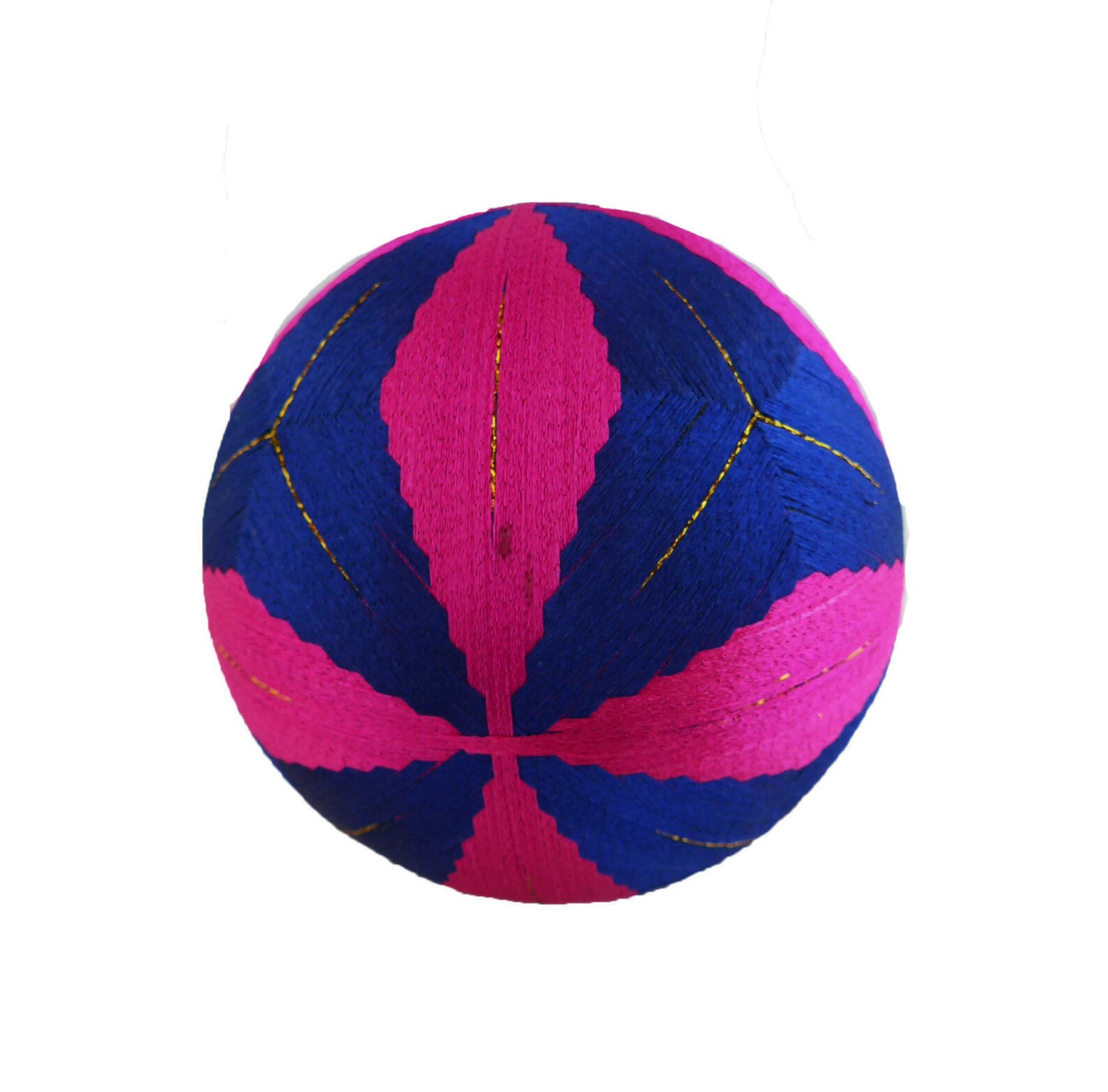 VINTAGE Beautiful Temari Ball Embroidering - Etsy