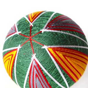 VINTAGE Beautiful Temari Ball , Embroidering Thread Ball , Japanese Art ...