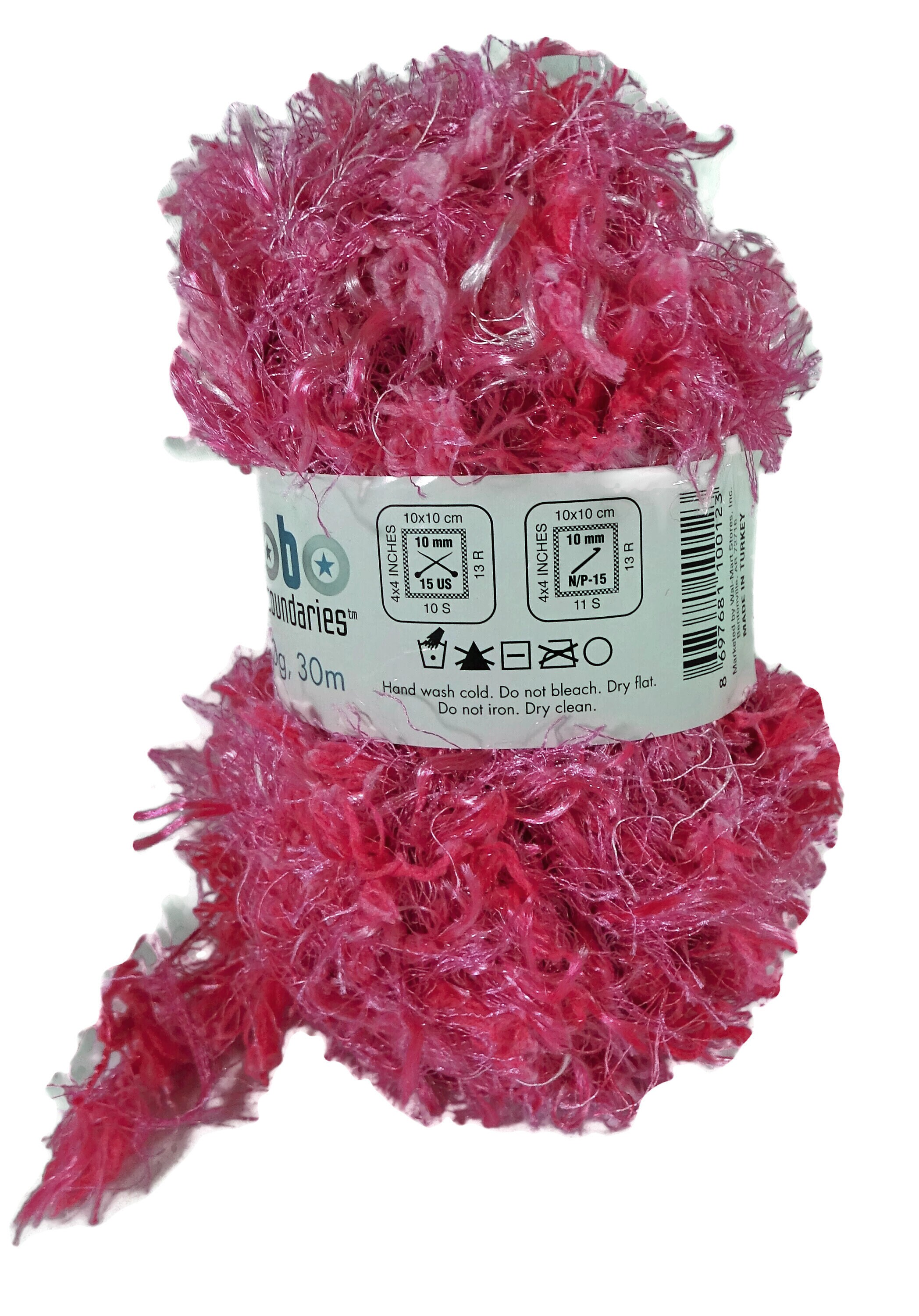 Nobo No Boundaries Stella Yarn Pink Novelty Yarn Fringe - Etsy