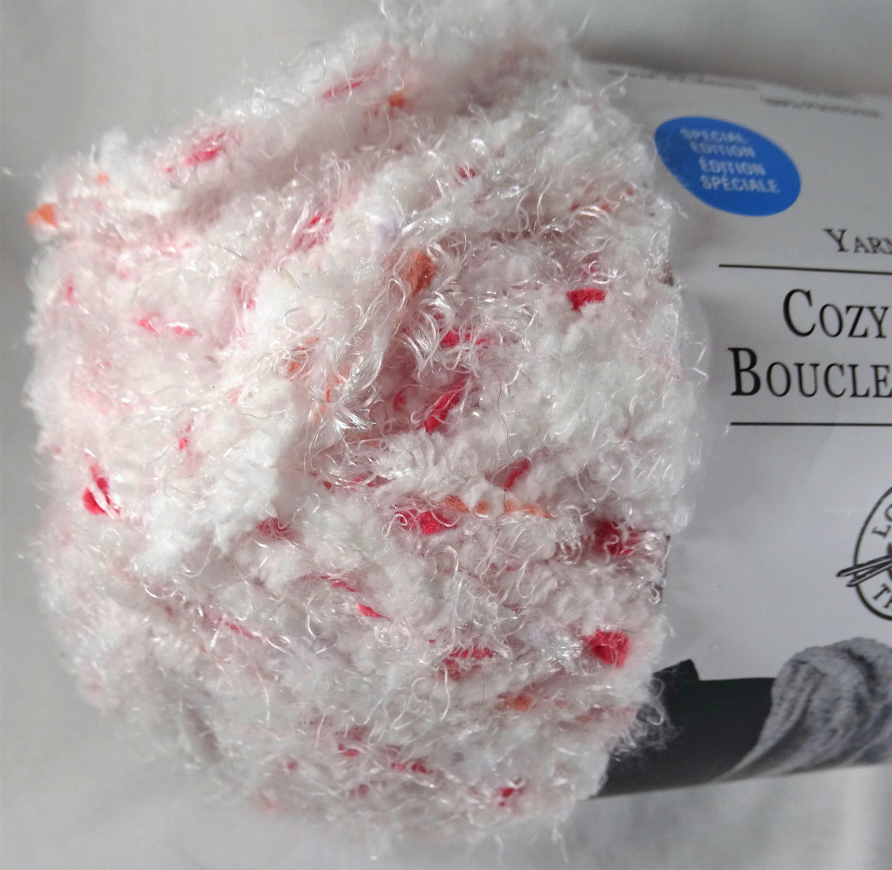 Loops and Threads Yarn Cozy Boucle Cherry Pie - Etsy