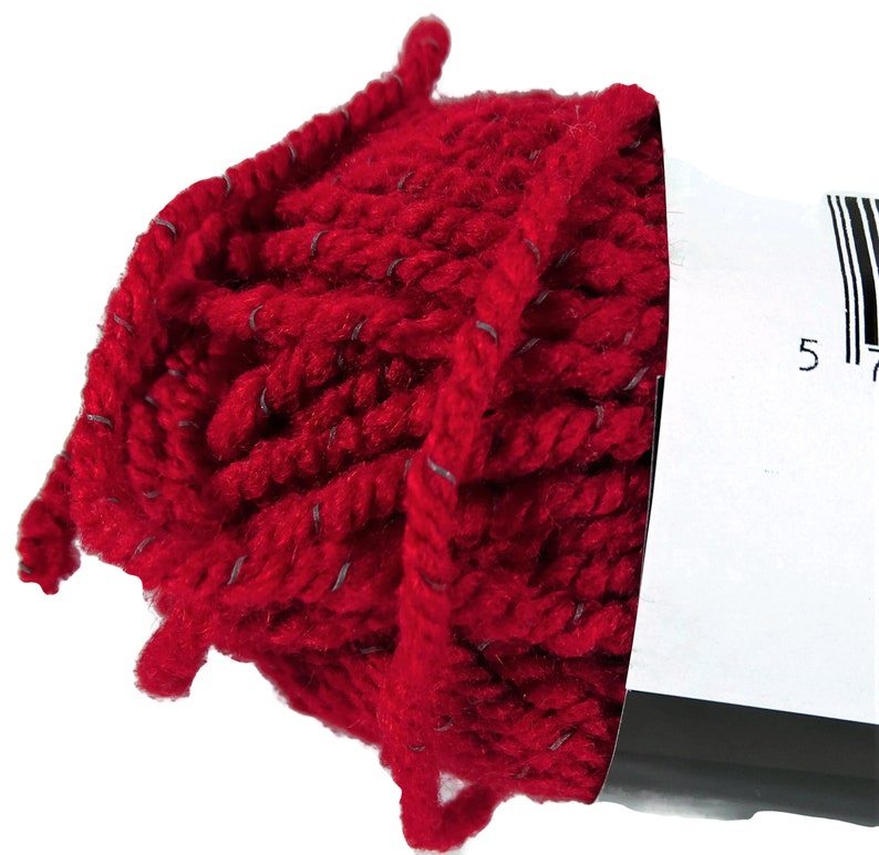 Hobbii Starlight Soft Yarn Scarlet 18 Red - Etsy