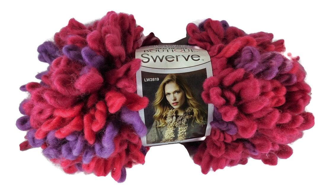 Red Heart Boutique Swerve Yarn Razzmatazz Knitting Crochet Craft - Etsy