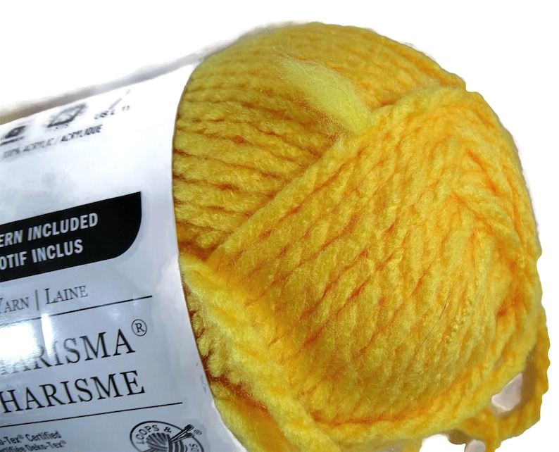 Yellow Charisma Loops and Thread Yarn Knitting Crochet Craft - Etsy