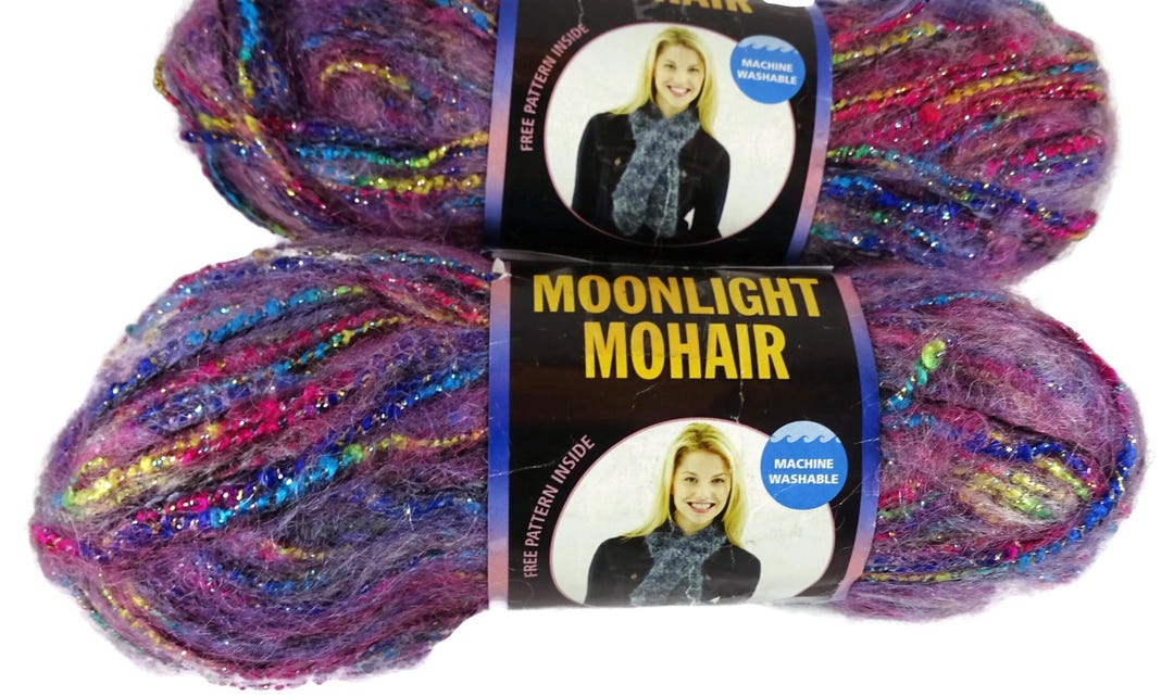 Lion Brand Yarn Moonlight Mohair Painted Desert Lot of 2 Knitting ...