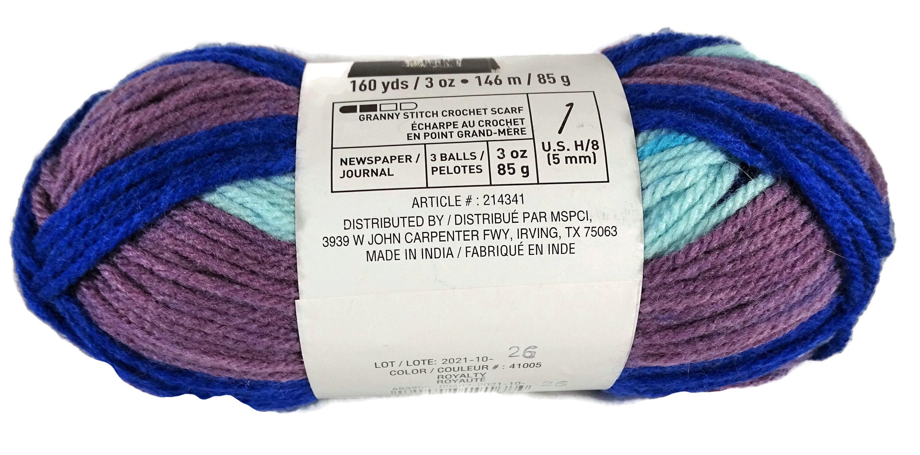 Loops and Thread Yarn Impeccable Speckle Stipes Royalty - Etsy