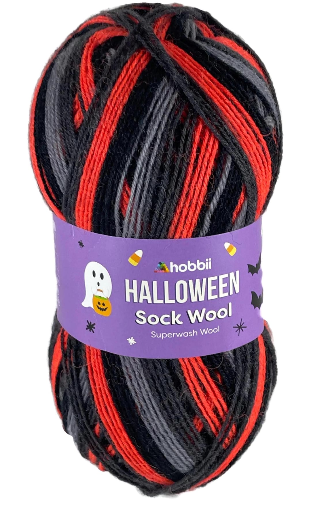 Halloween Sock Wool Hobbii Yarn Shocking Knitting Crochet Craft - Etsy