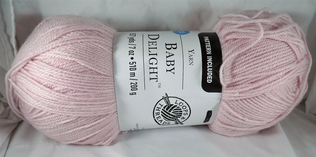 Loops and Threads Yarn Baby Delight Pink - Etsy