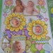 Janlynn Counted Cross Stitch Kit Baby's Garden Plastic Canvas Flowers ...