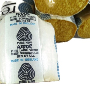 Vintage Readicut Latch Hook Yarn Gold Brown Lot of 6 Pre-cut 2 3/4 ...