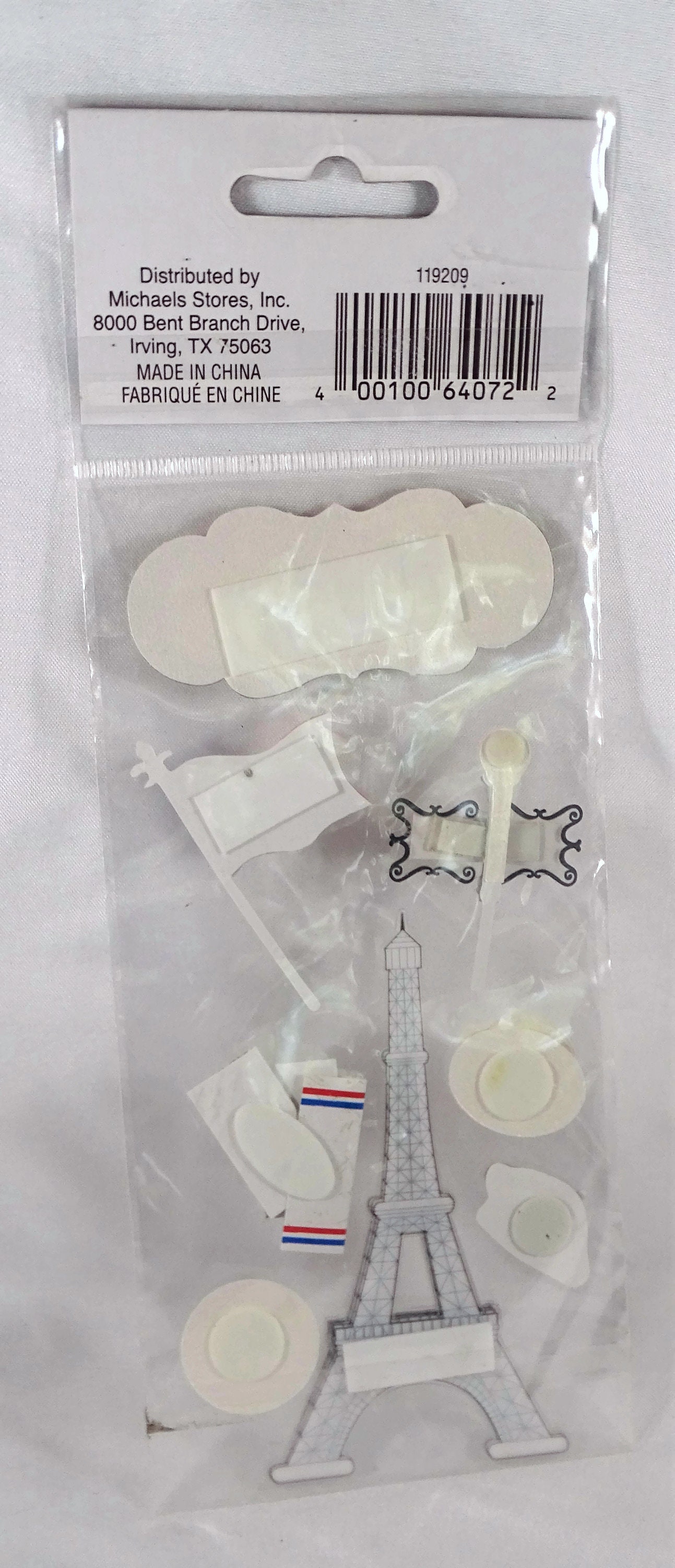 Recollections Dimensional Stickers Paris 8 Pieces SEALED Craft - Etsy