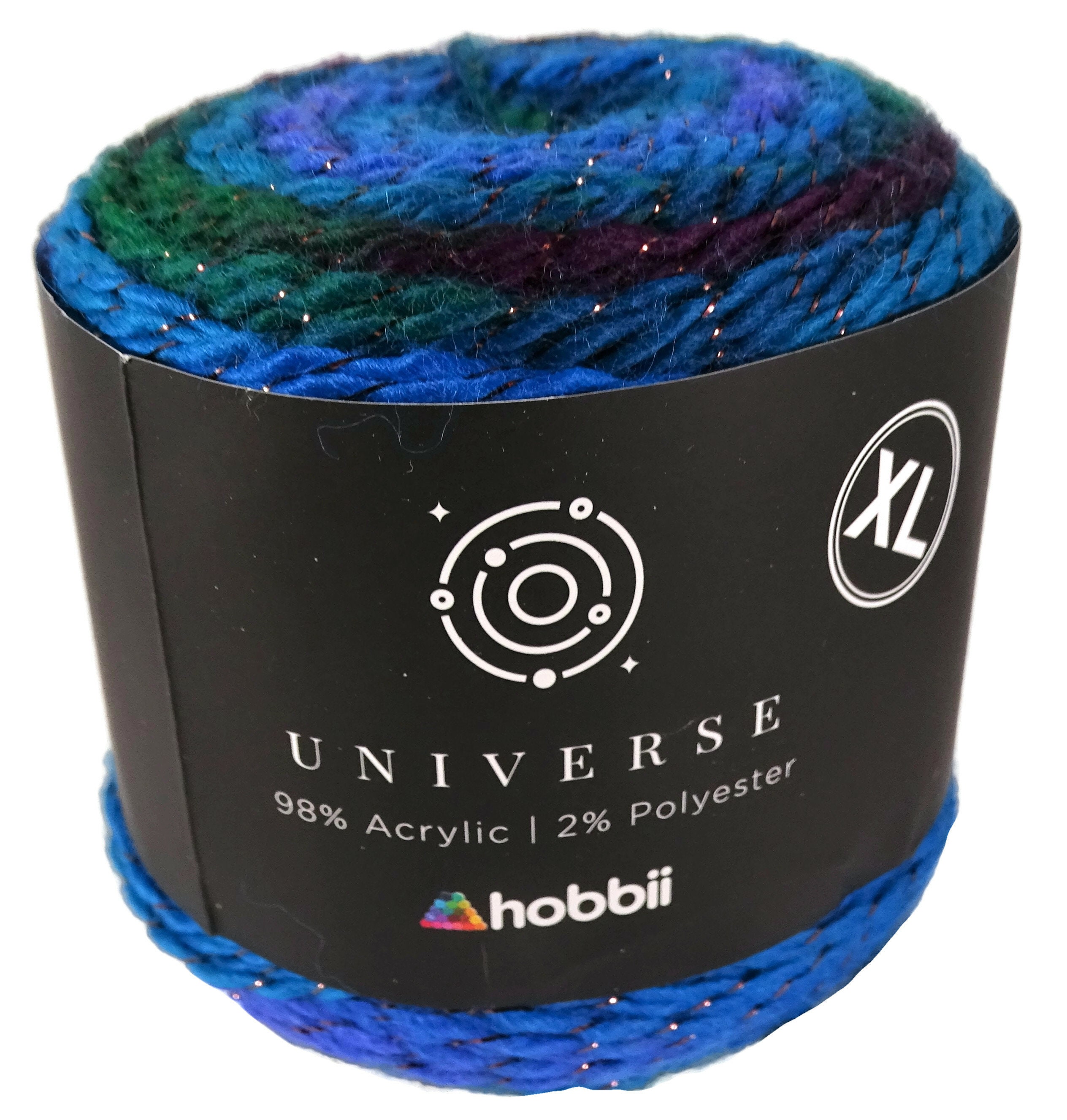Hobbii Yarn Universe XL Sirius 15 Knitting Crochet Craft Blue - Etsy