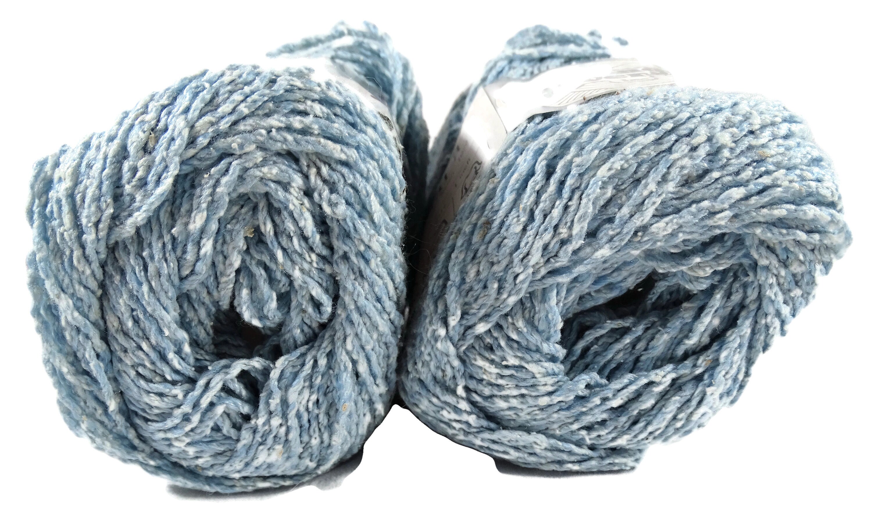 Dynasty Knitting Fever Yarn Silk Blend Blue - Etsy