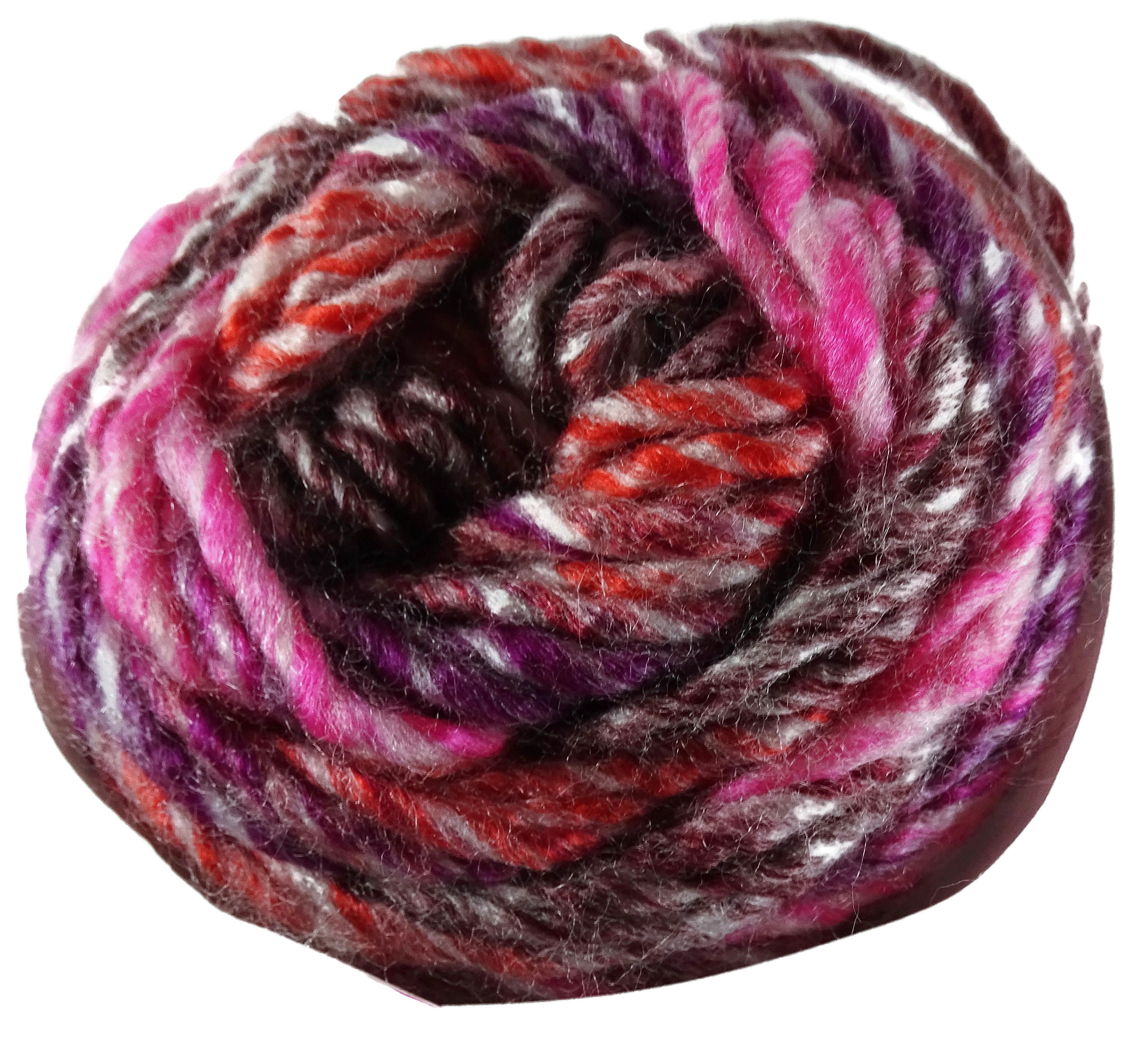 Big Twist Yarn Static Pink Multi Variegated Partial - Etsy