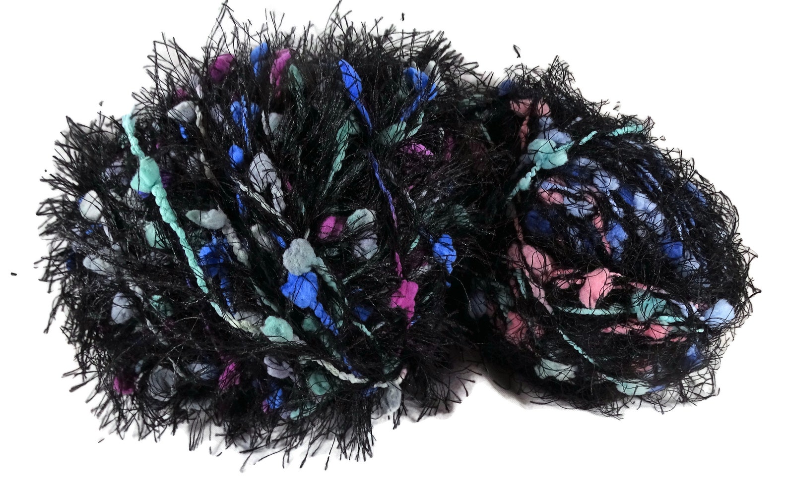 Lion Brand Fancy Fur Yarn: Mountain Vista & Northern Lights, Lot of 2 ...