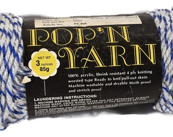 Royal Blue Yarn - Etsy