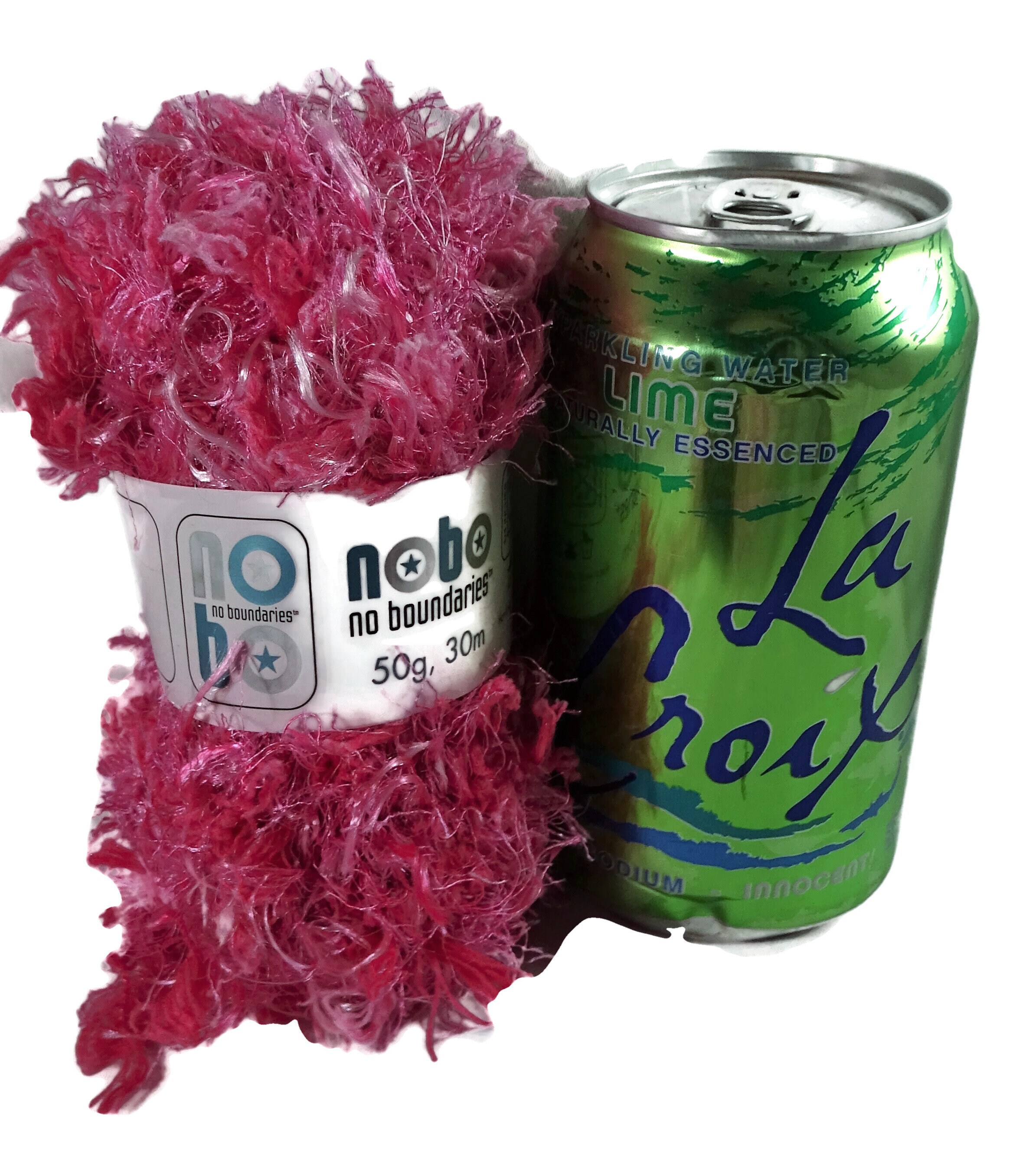 Nobo No Boundaries Stella Yarn Pink Novelty Yarn Fringe - Etsy