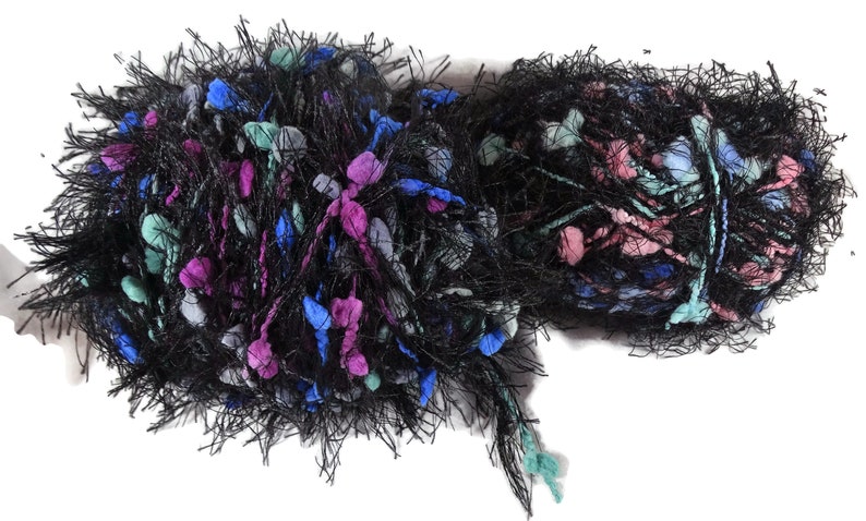 Lion Brand Fancy Fur Yarn: Mountain Vista & Northern Lights, Lot of 2 ...