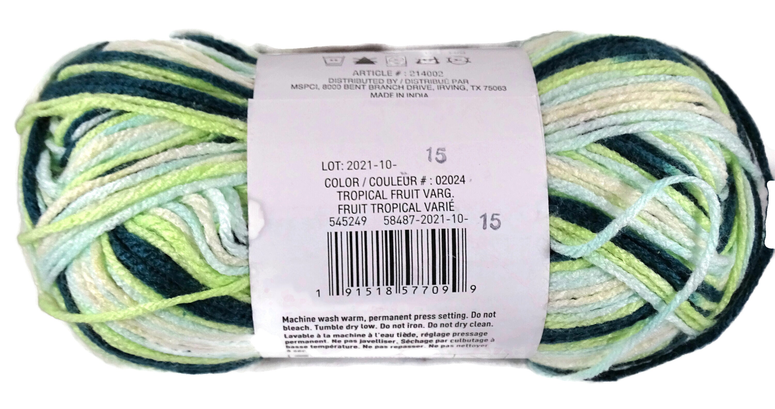 Loops and Thread Yarn Impeccable Tropical Fruit Variegated - Etsy