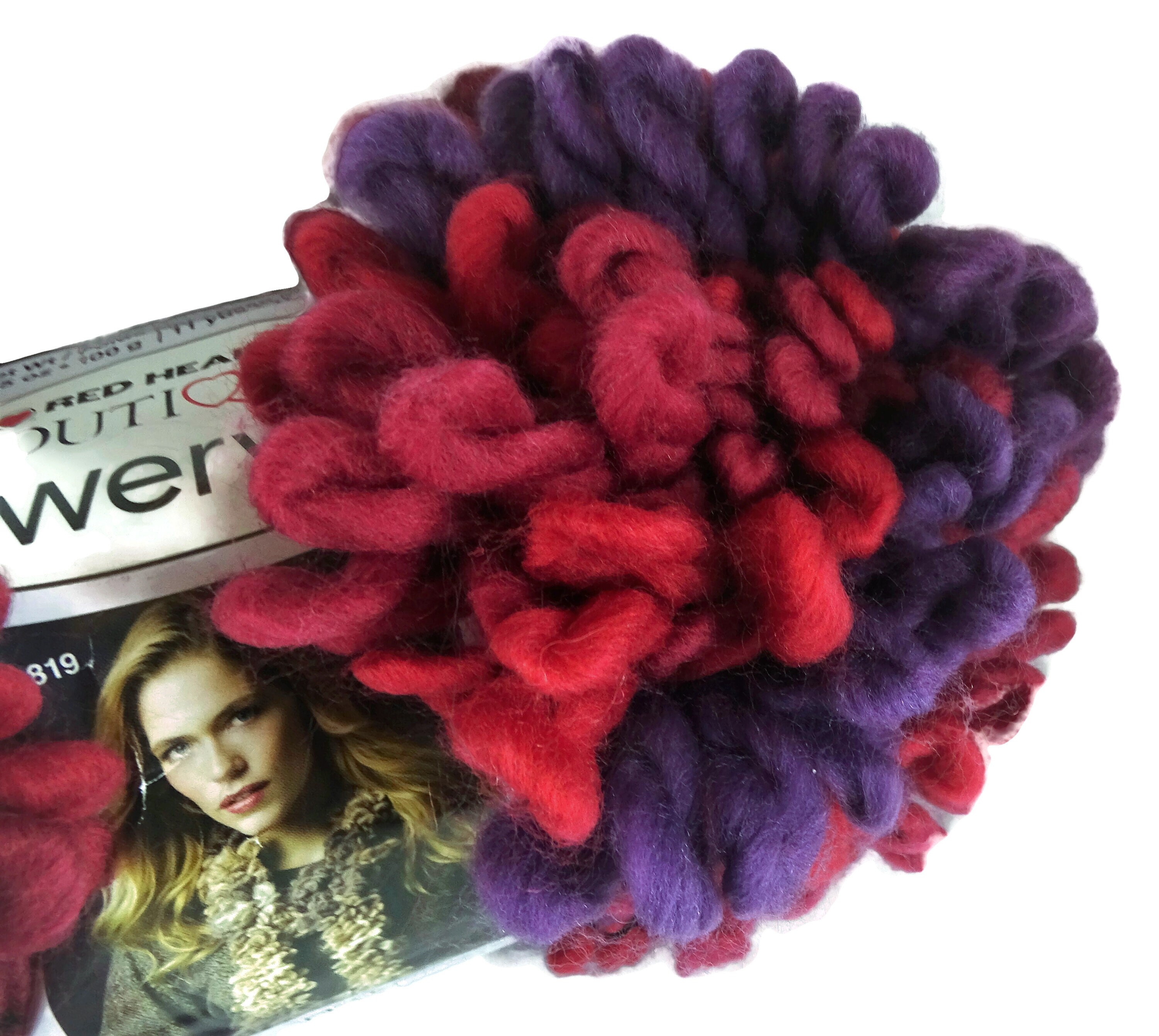 Red Heart Boutique Swerve Yarn Razzmatazz Variegated - Etsy