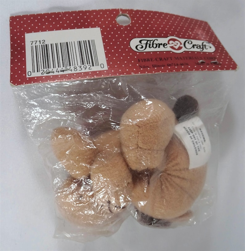 Fibre Craft Reindeer Head and Hooves Christmas Rudolph the Red Nosed ...