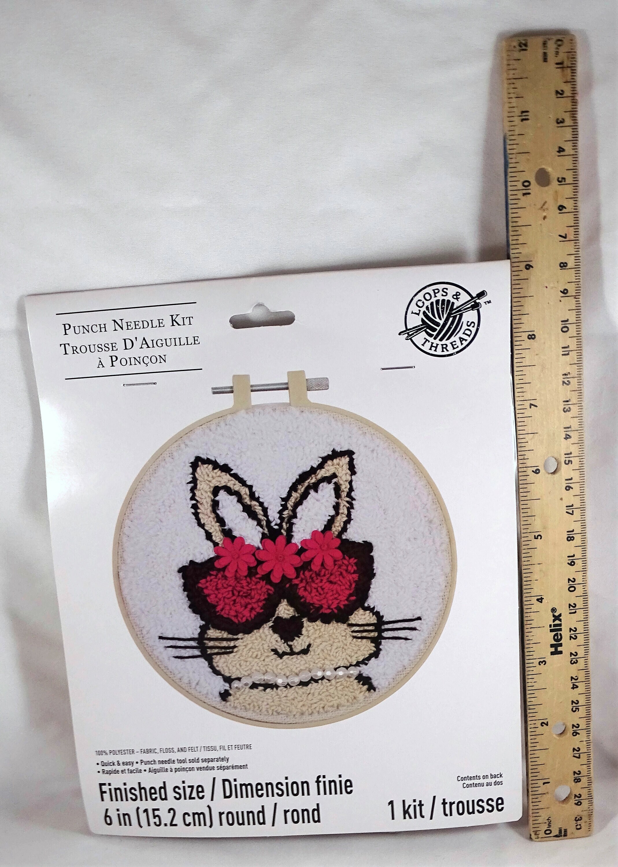 Loops and Threads Punch Needle Kit Bunny With Sunglasses - Etsy