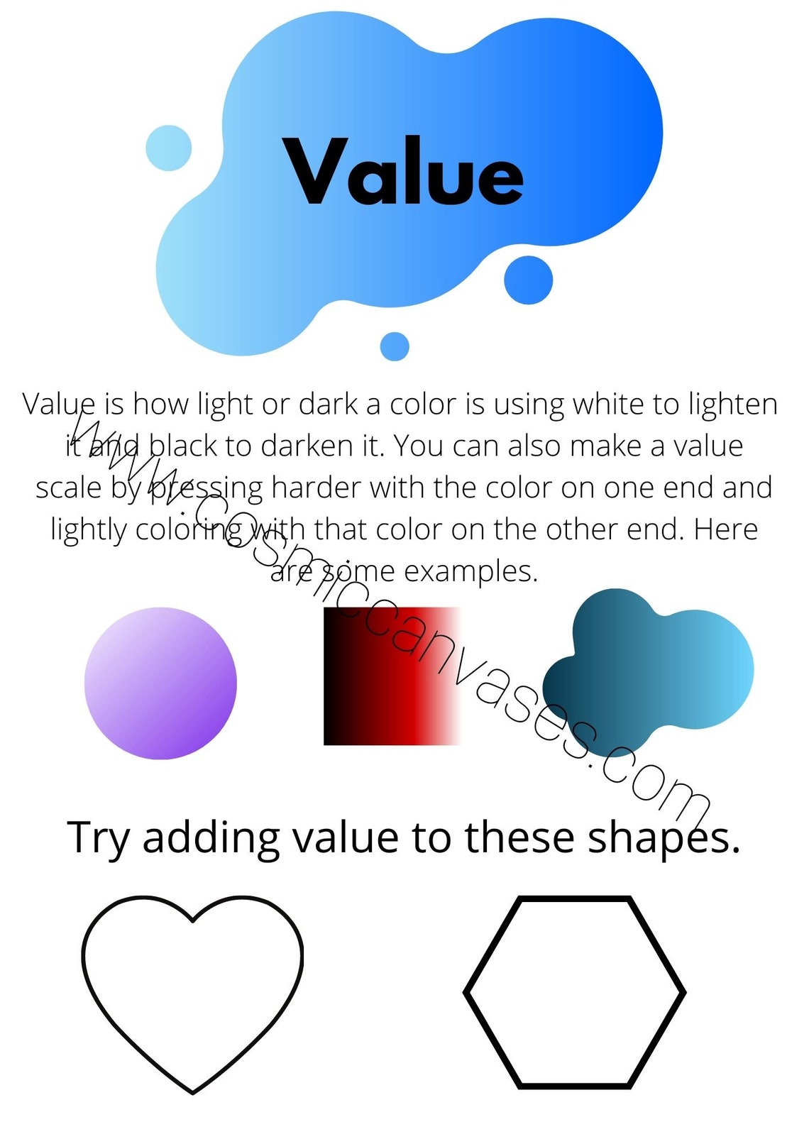 Downloadable Elements of Art Lesson Plan for Elementary and Middle ...