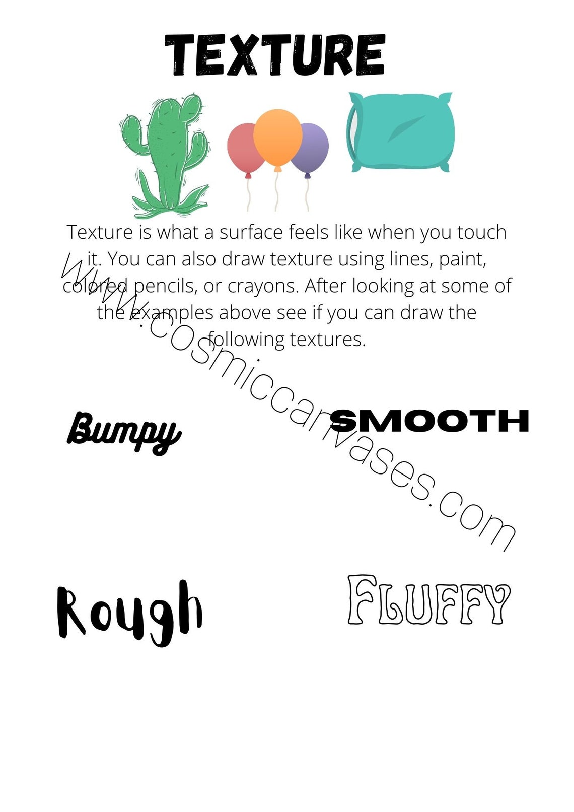 Downloadable Elements of Art Lesson Plan for Elementary and Middle ...