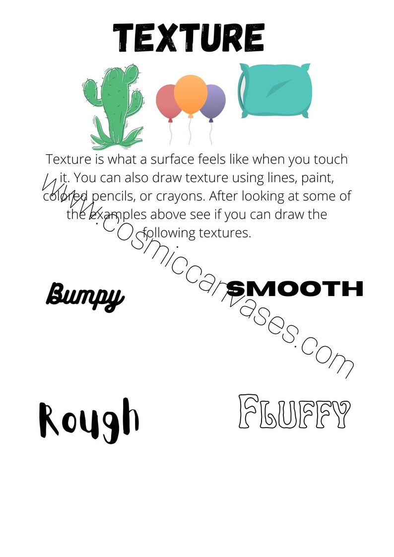 Downloadable Elements of Art Lesson Plan for Elementary and Middle ...