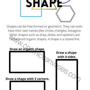 Downloadable Elements of Art Lesson Plan for Elementary and Middle ...