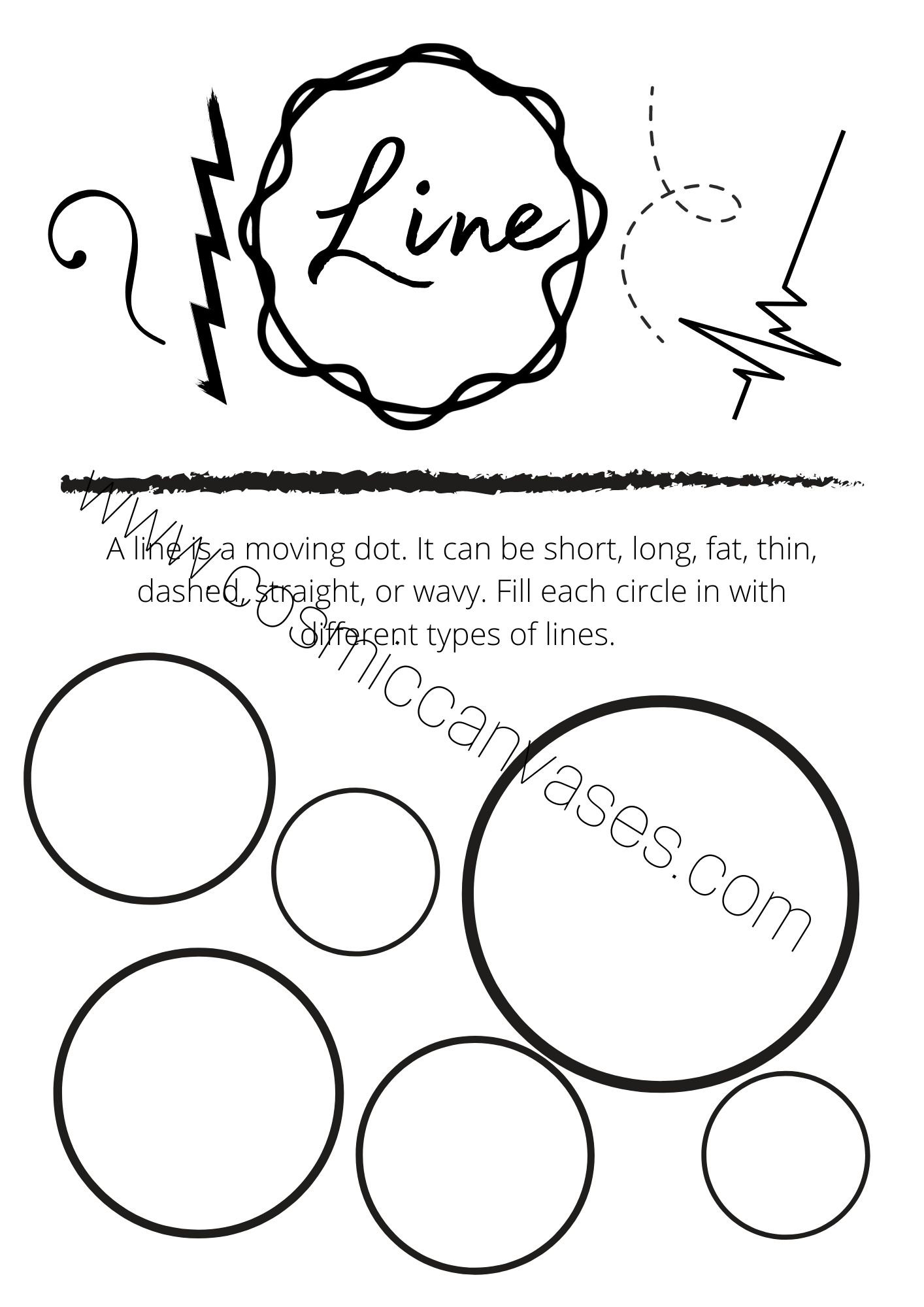 Downloadable Elements of Art Lesson Plan for Elementary and Middle ...