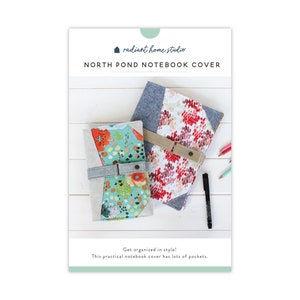 Notebook Cover Sewing Pattern With Buckle for Composition Notebook or ...