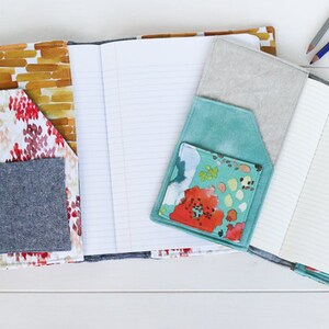 Notebook Cover Sewing Pattern With Buckle for Composition Notebook or ...