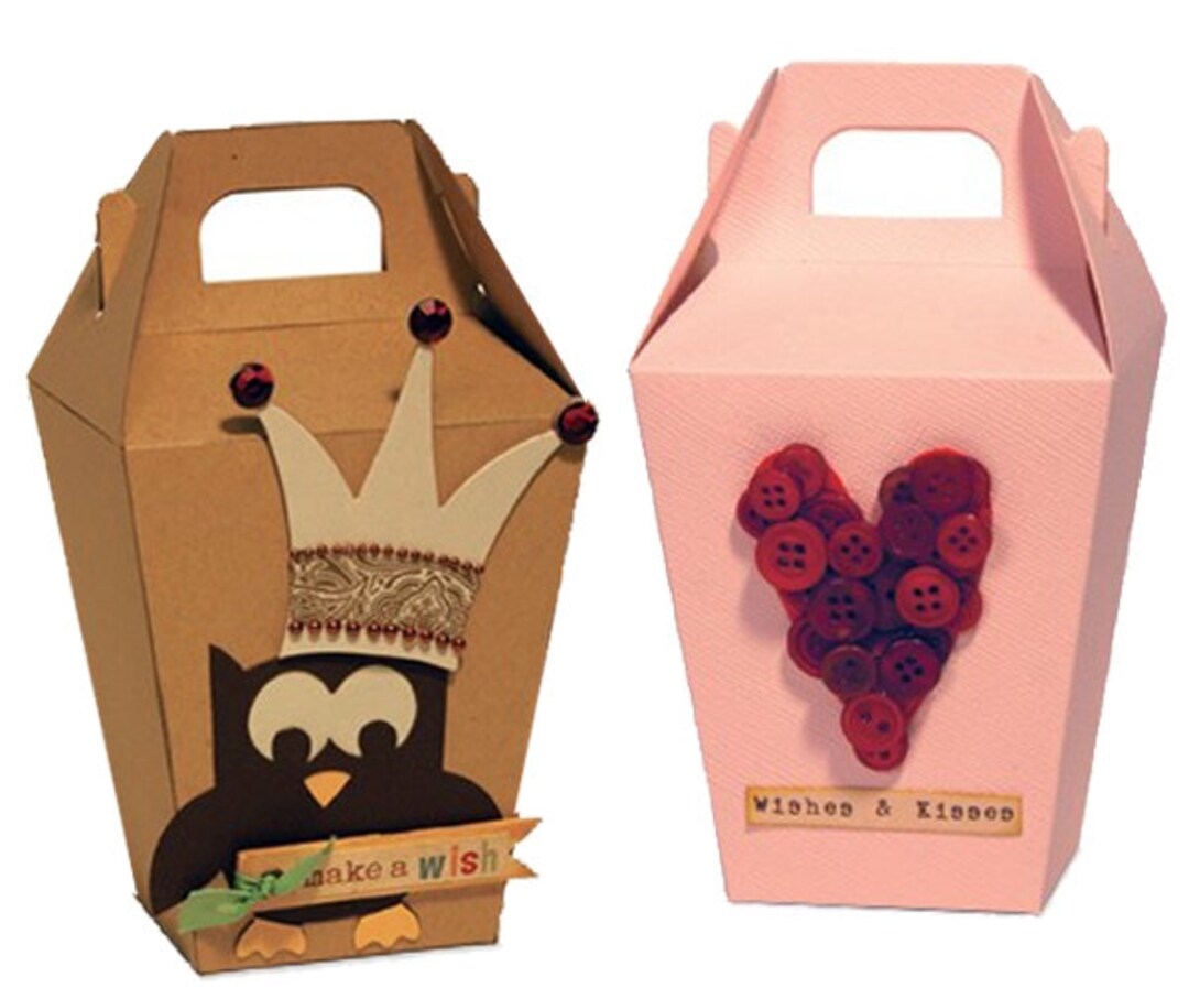 Gift Box Template in SVG, MTC, Jpg,eps, Pdf File Format - Etsy